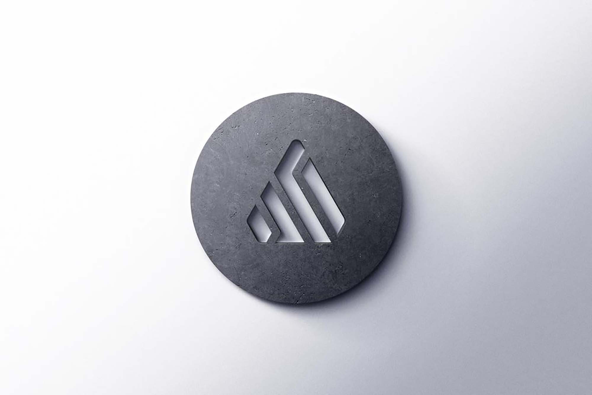 Free Realistic Stone 3D Logo Mockups PSD - PsFiles