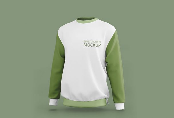 Free Sporty Sweatshirt Mockup PSD set - PsFiles
