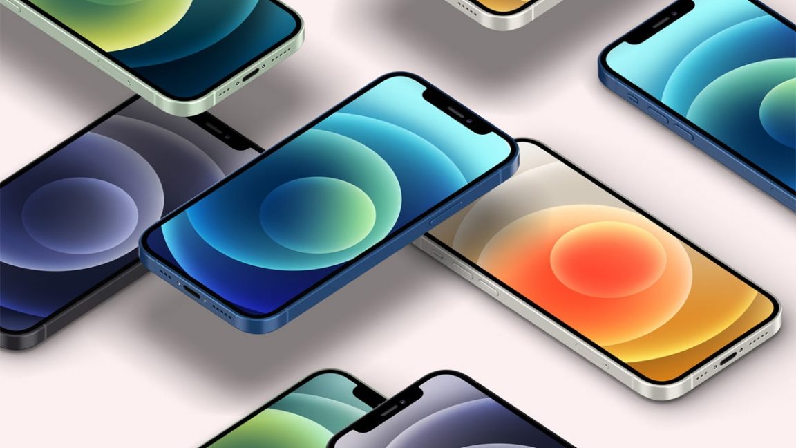 Free iPhone 12 Pro Max Mockup PSD - PsFiles