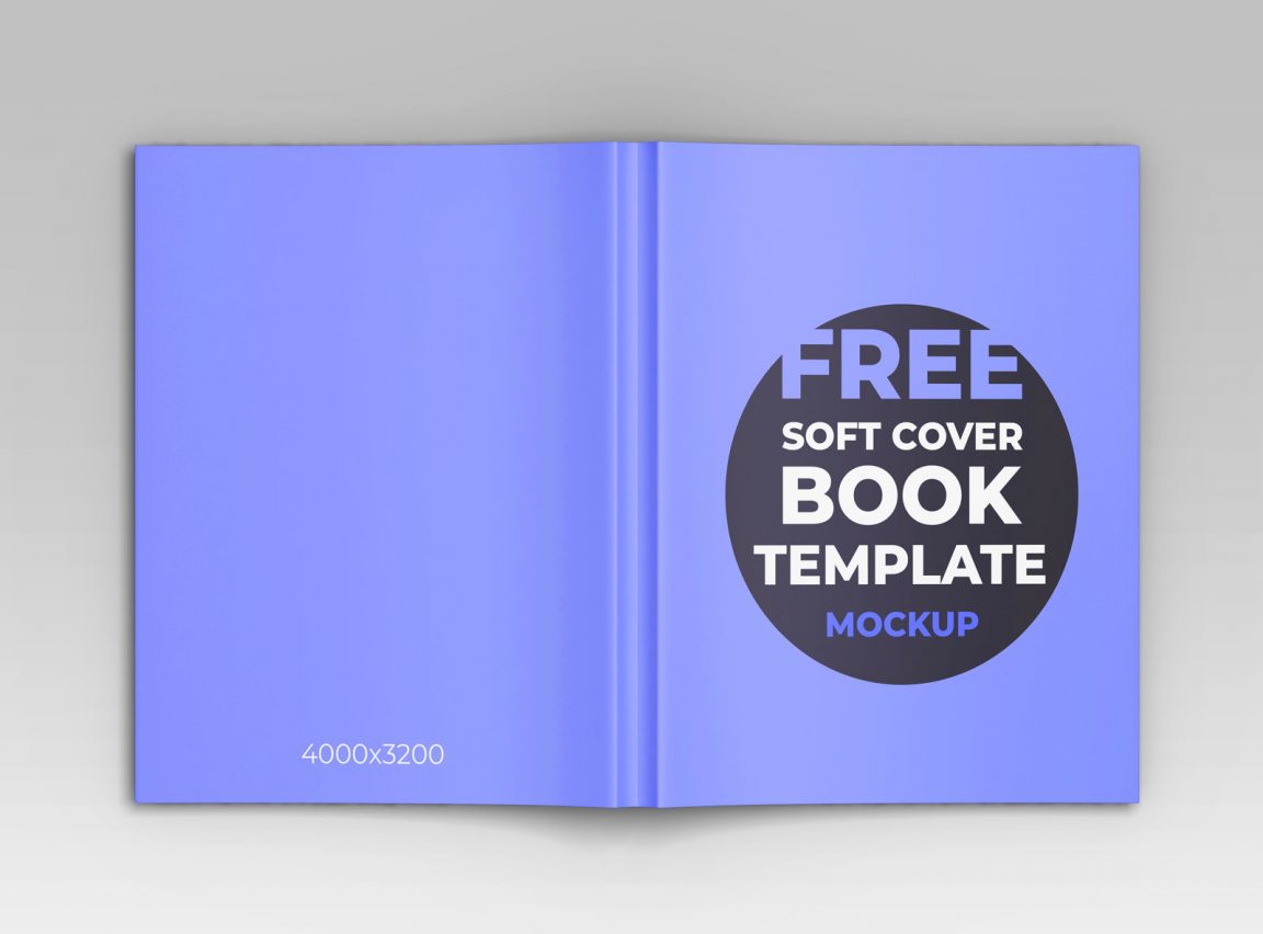 Soft Cover Book Mockups PSD set - PsFiles