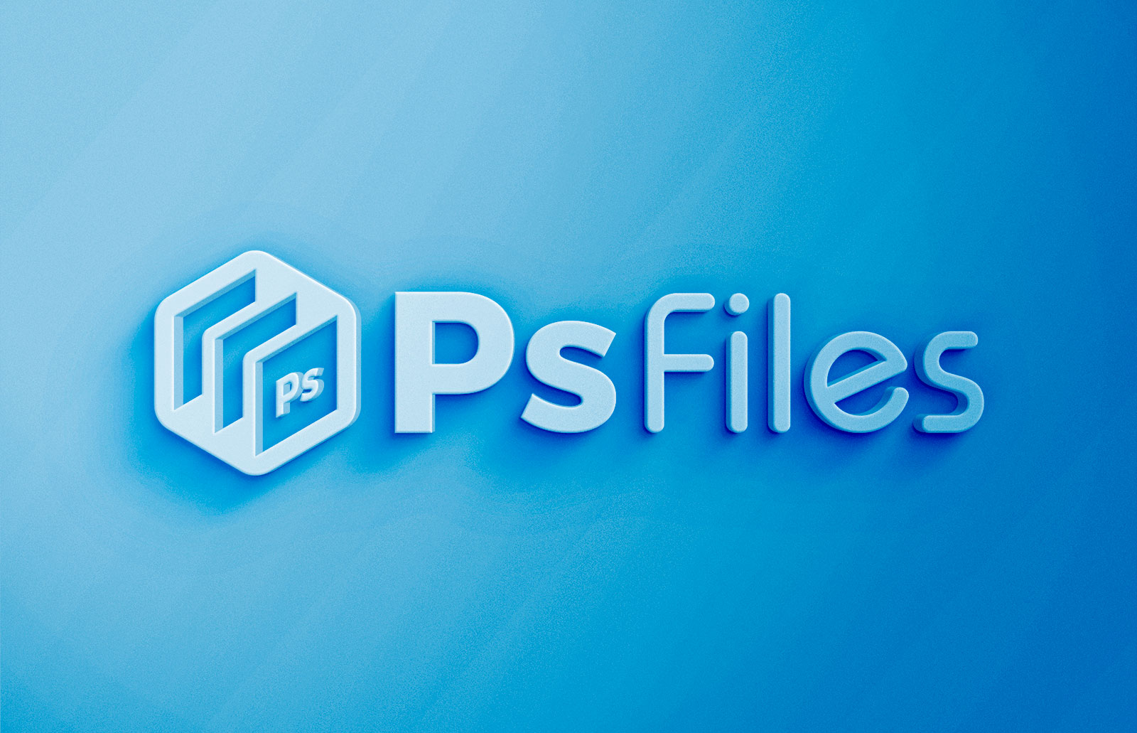 Free White 3D Text Effect PSD - PsFiles