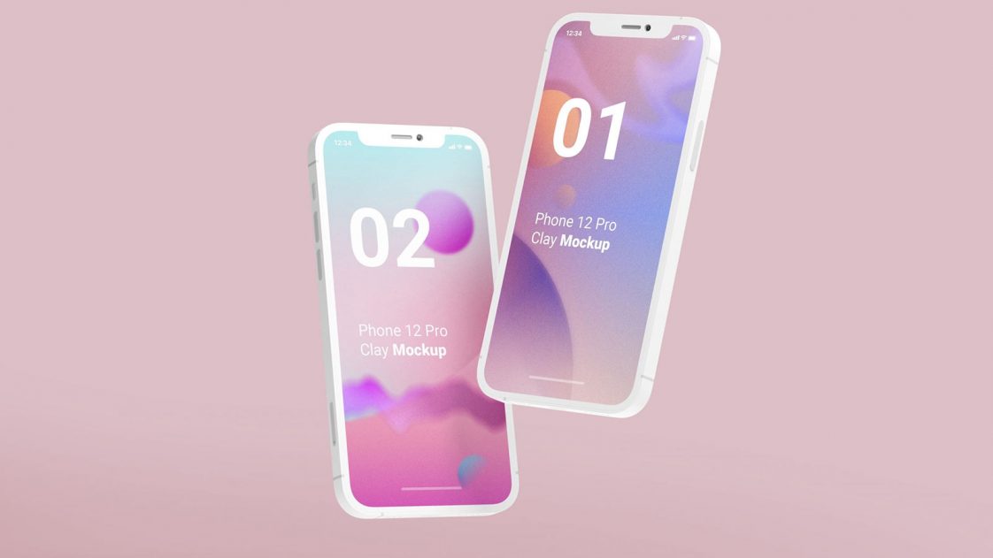 Free iPhone 12 Pro Max Mockup PSD - PsFiles