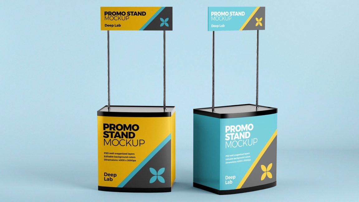Free Display Tent Mockup - PsFiles