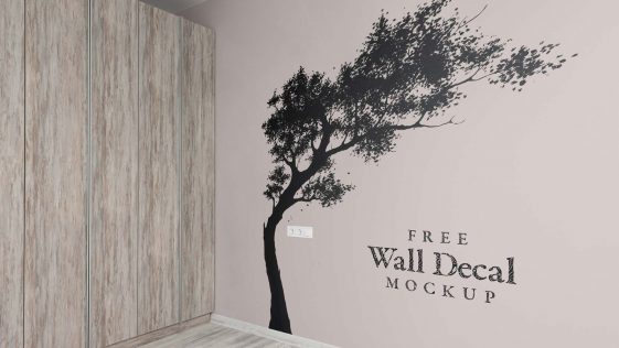 Street Wall Painted Mockup Free PSD - PsFiles
