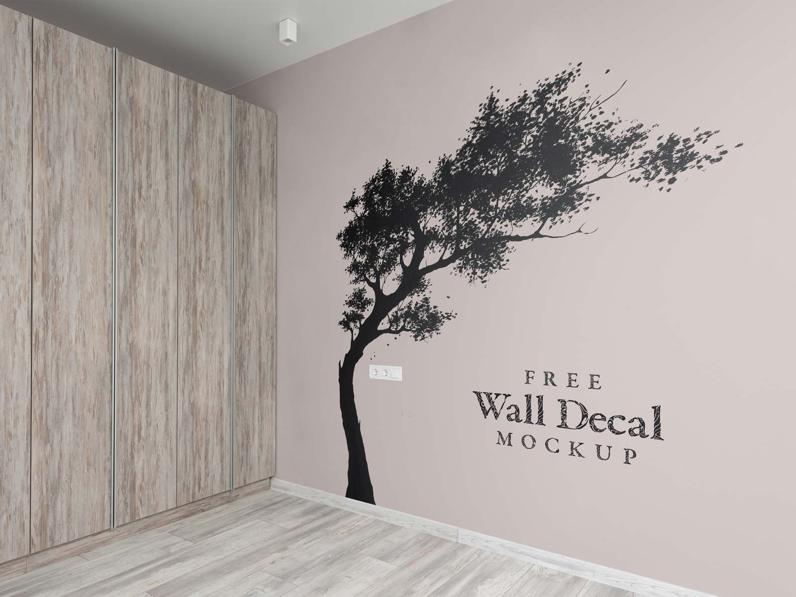 Free Free Wall Art Sticker Mockup PSD - PsFiles
