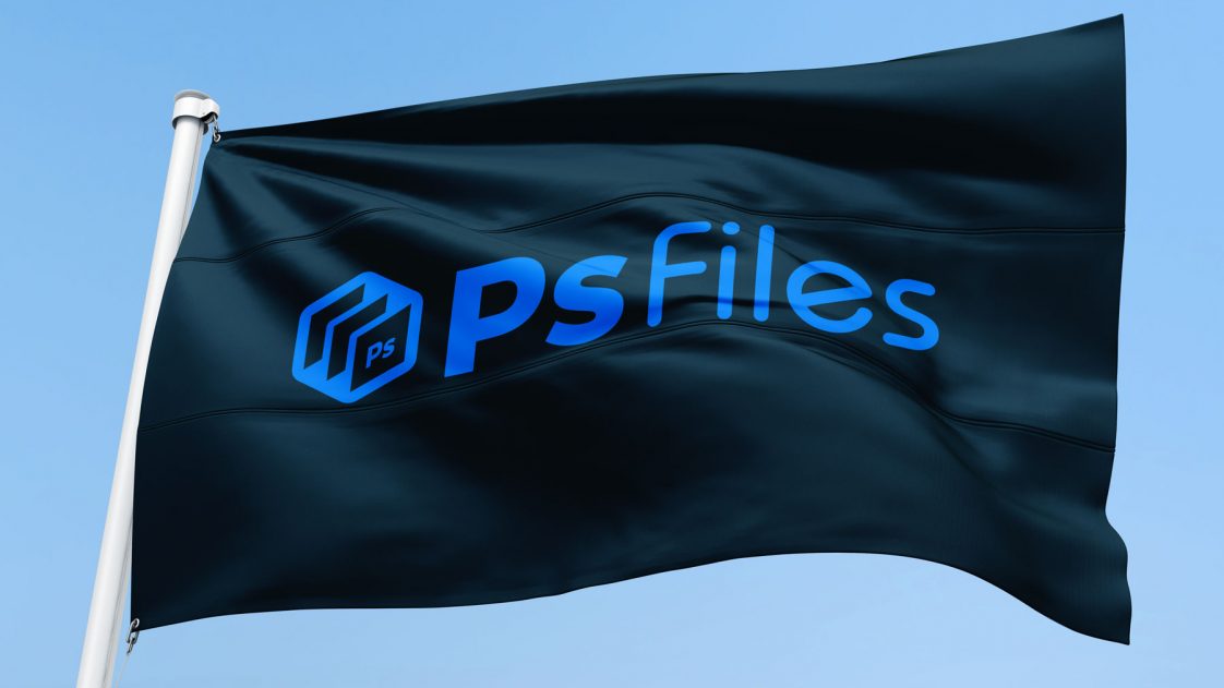 Free Flag Mockup PSD - PsFiles