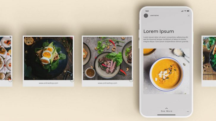 Free Instagram Post Mockup 2023 (PSD, AI) - PsFiles