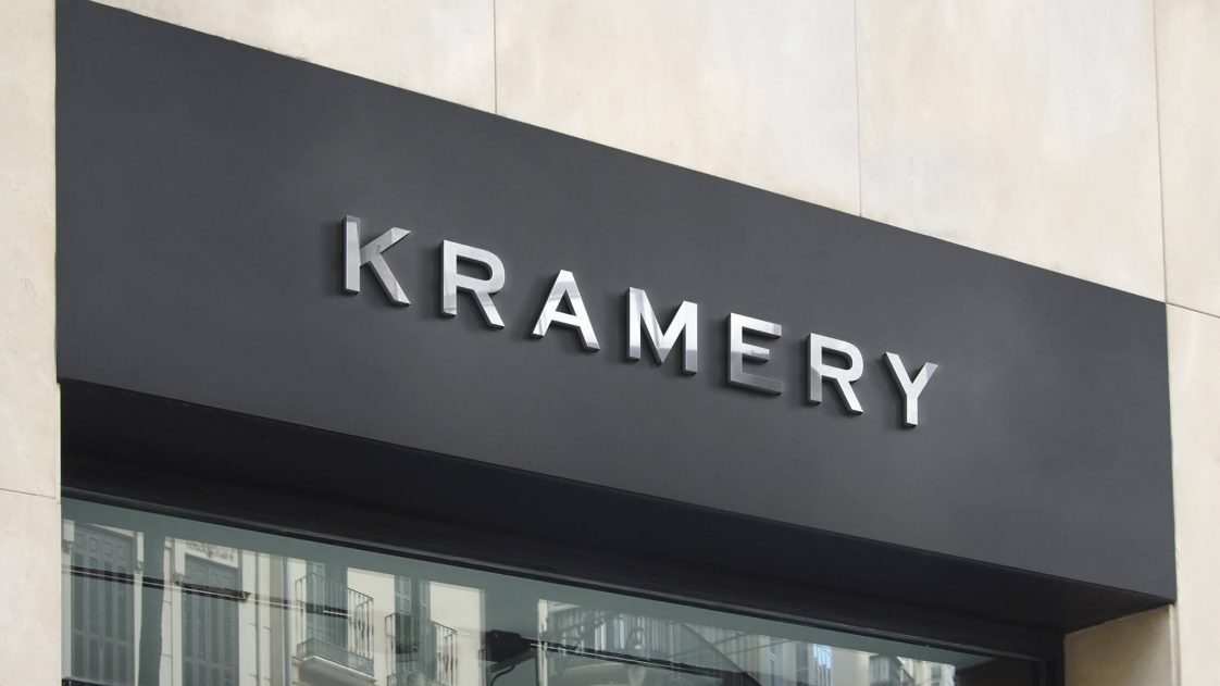 Free Building Logo Sign Mockup PSD - PsFiles