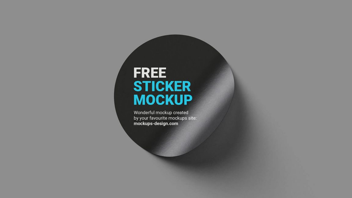 Free Different Shapes Sticker Mockup PSD - PsFiles