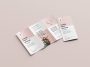 Free Tri-Fold DL Flyer Mockup 4 PSD set - PsFiles