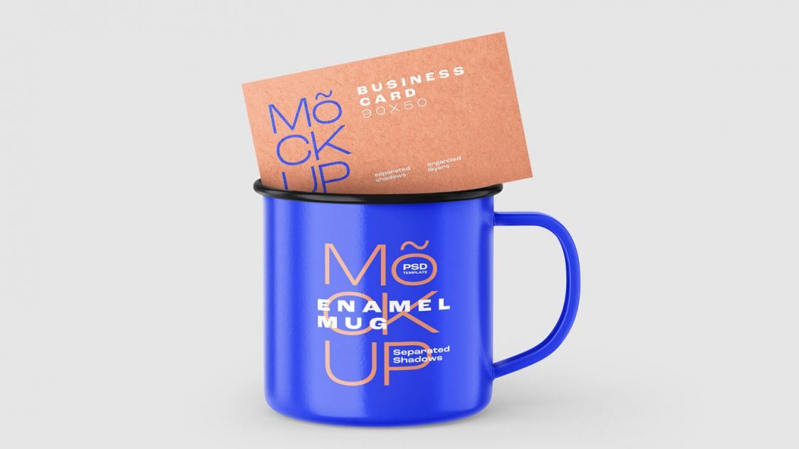 Free Translucent Business Cards Mock-Up - PsFiles