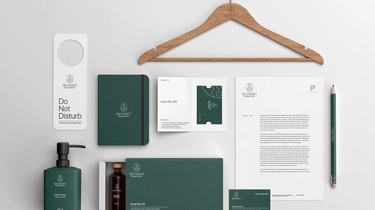 Free Hotel Amenity Box Mockup PSD for Branding - PsFiles