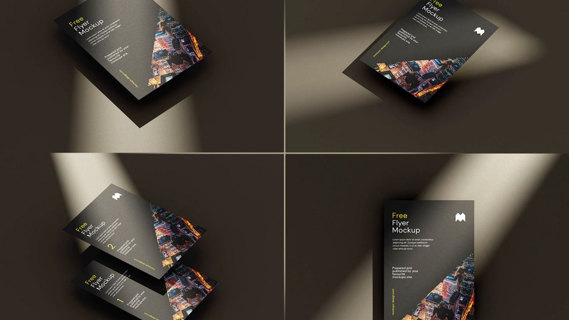 Page Curl A4 Paper Mockup PSD - PsFiles