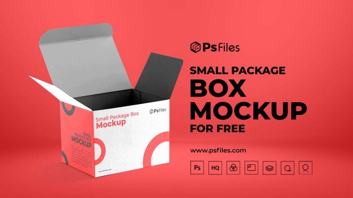 Free Foil Paper Box Package Mockup - PsFiles