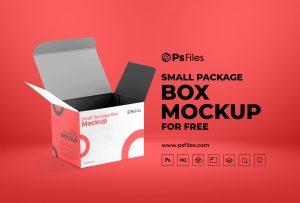 Free Product Packaging Box Mockup PSD - PsFiles