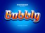 Free Bubbly Photoshop Text Effect PSD file - PsFiles