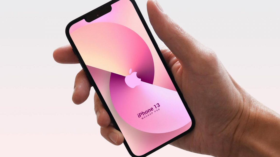 Free Phone Mockup PSD in Hand - PsFiles