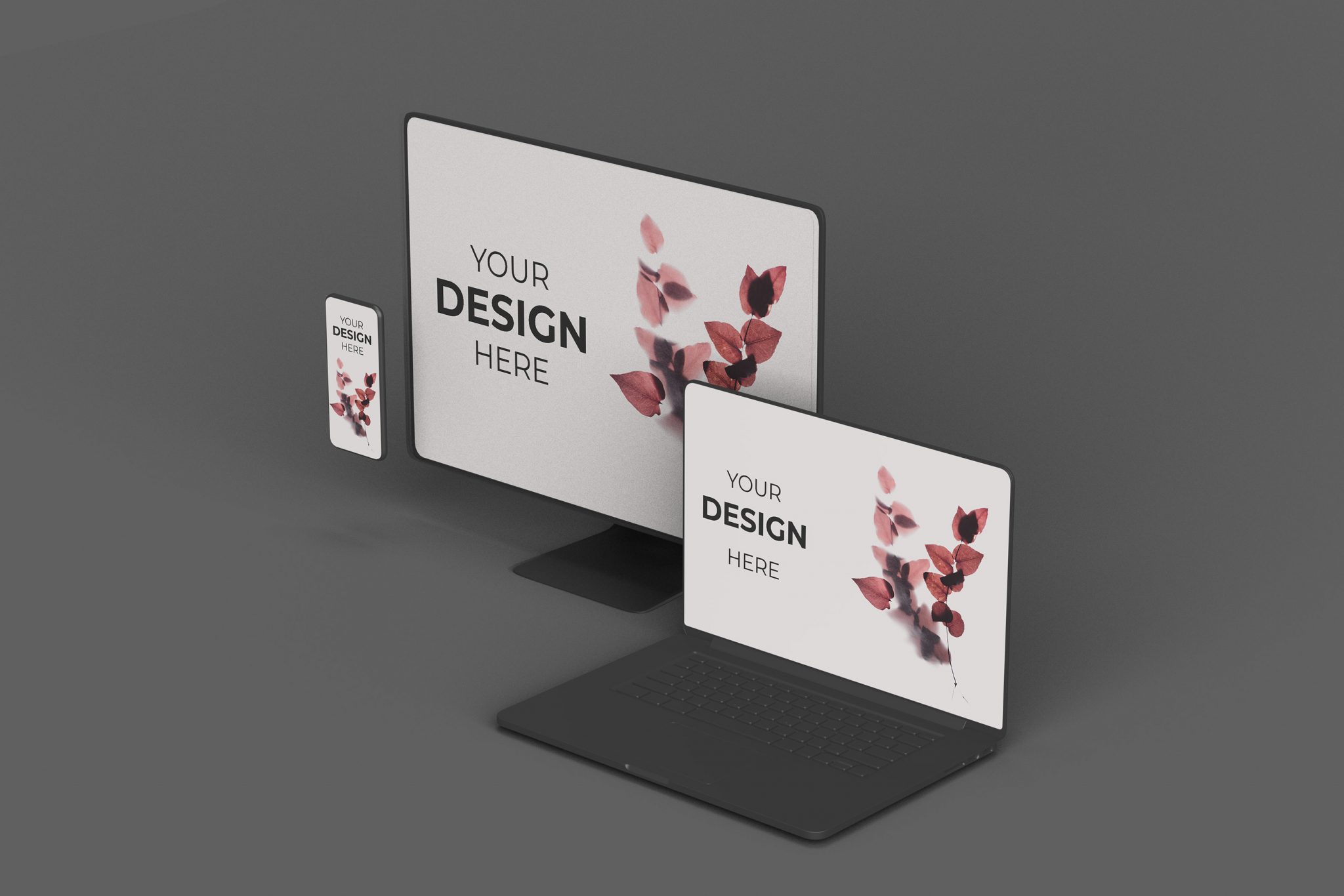 Free Multi Device Responsive Full Screen Website Mockup PSD- PsFiles