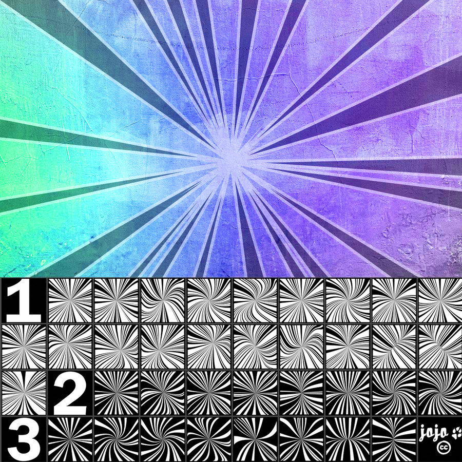 Free Ray of Light Custom Shapes - Custom Shapes - PsFiles