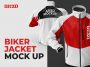 Free Biker Jacket Mockup PSD set - PsFiles