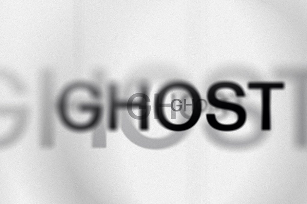 Free Ghost Letters Text Effect PSD - PsFiles