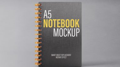Free Diary Cover Free Mockup PSD - PsFiles