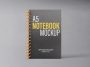 Free A5 Notebook Mockup - PsFiles