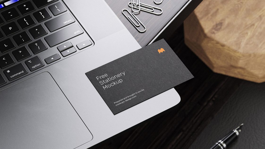 Free Construction Company Logo Branding Mockup PSD - PsFiles