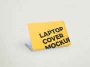 Free Laptop Back Cover Mockup PSD - PsFiles