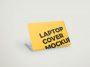 Free Laptop Back Cover Mockup PSD - PsFiles