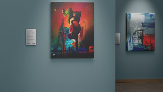 6 Free Canvas Mockup PSD set - PsFiles