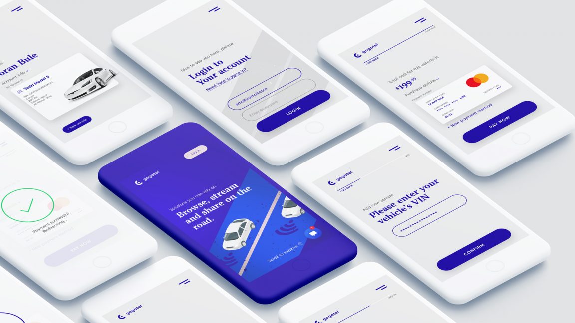 Purpose Free Mobile App UI Kit PSD Templates - PsFiles