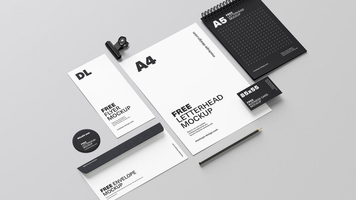 3 Free Stationery With String Folder Mockup PSD Files - PsFiles