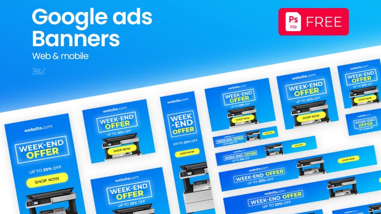 9 Free Ad Banner Templates PSD - PsFiles