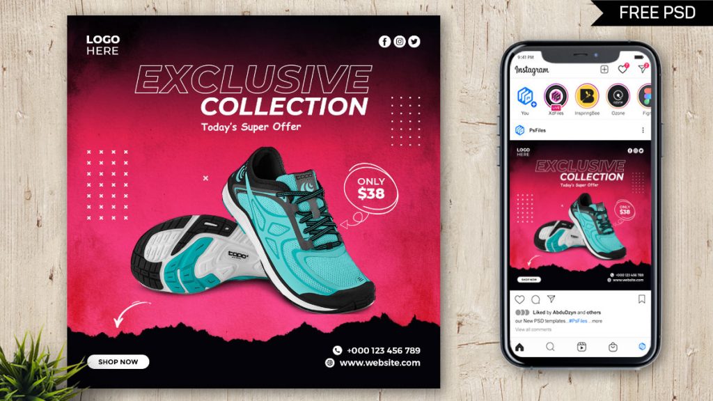 Special Offer Sale Social Media Post Design PSD Template - PsFiles