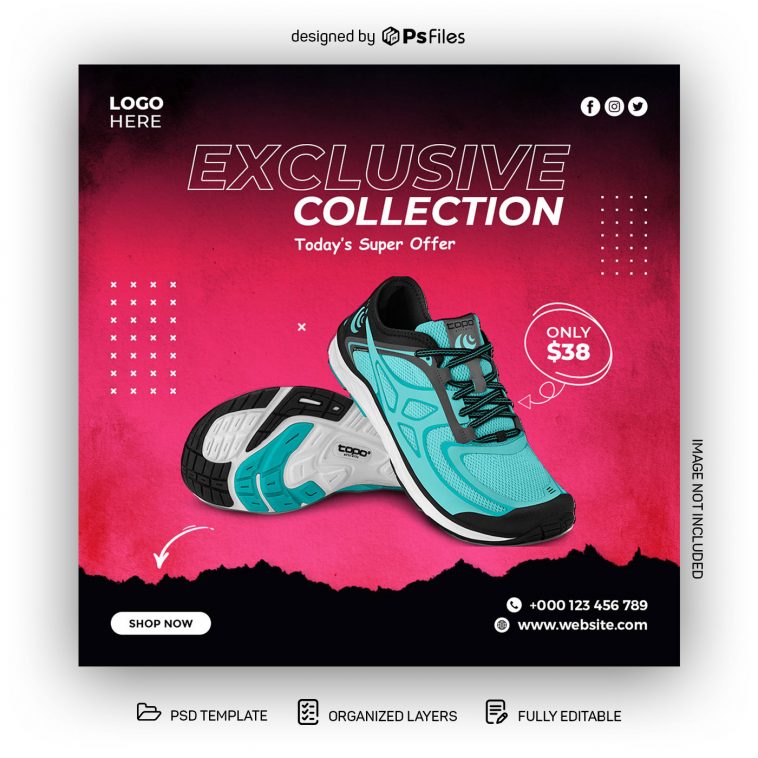 Special Offer Sale Social Media Post Design PSD Template - PsFiles