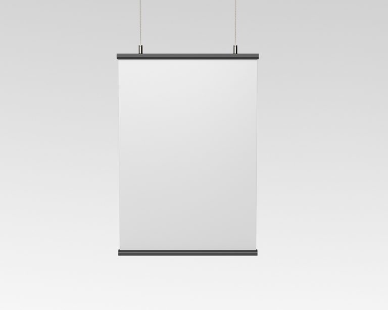 Free Hanging Poster PSD Mockup - Best Free PSD Mockups - PsFiles