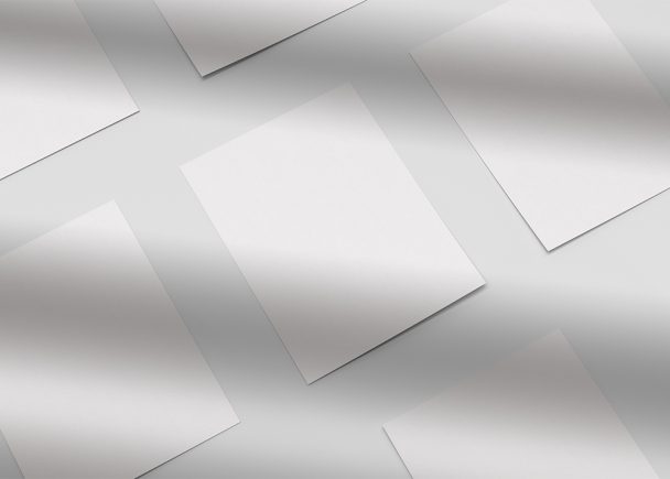 Free Isometric Paper Mockup PSD - PsFiles