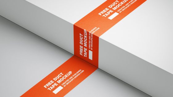 Free Die Cut Sticker Mockup PSD - PsFiles