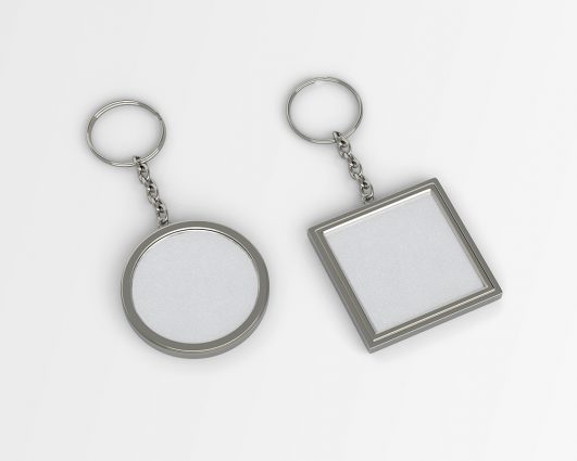 Free 2 type Keychain Logo Mockup PSD - PsFiles