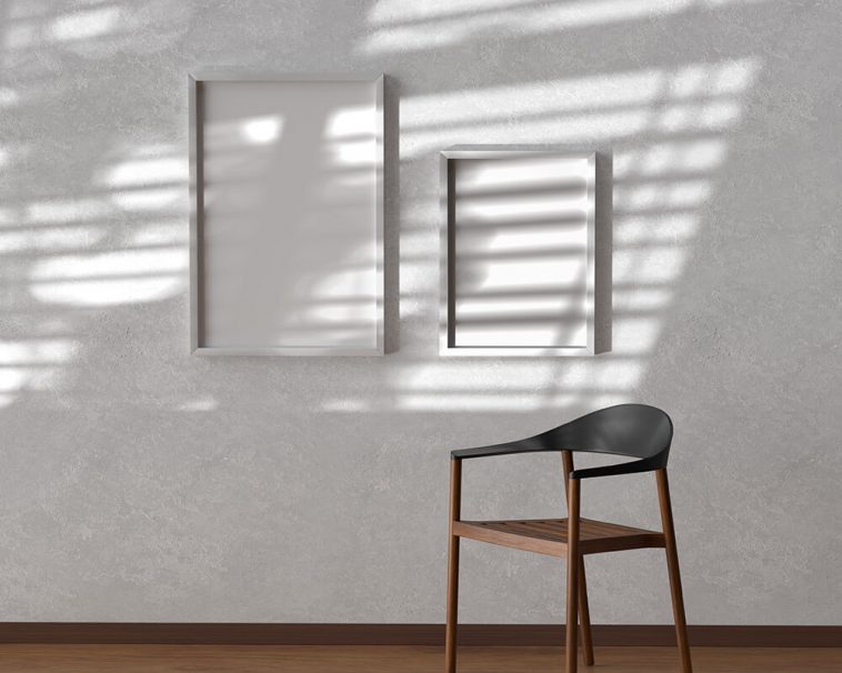 Free Wall Picture Frame Mockup PSD - PsFiles