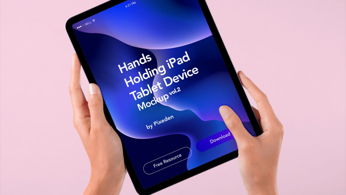Free iPad Pro Mock-up PSD - PsFiles