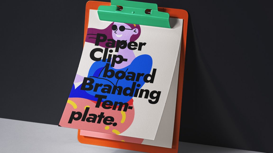 Free Realistic A4 Paper Flier Mockup PSD - PsFiles