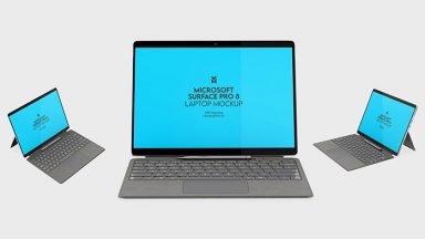 Free Laptop Mockup for Branding Website Presentation Free PSD - PsFiles