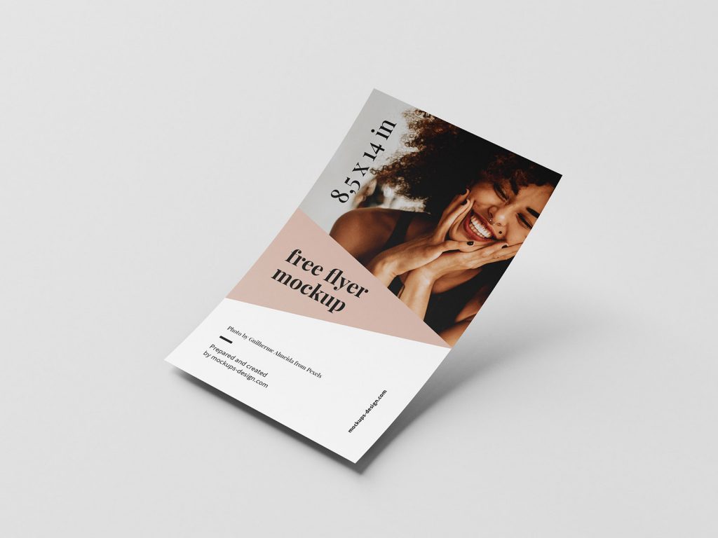 Free Long Flyer Mockups 5 PSD Set - PsFiles