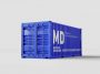 4 Free Shipping Container Mockup PSD Set - PsFiles