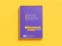 Free A5 Cover Notebook Mockup PSD - PsFiles