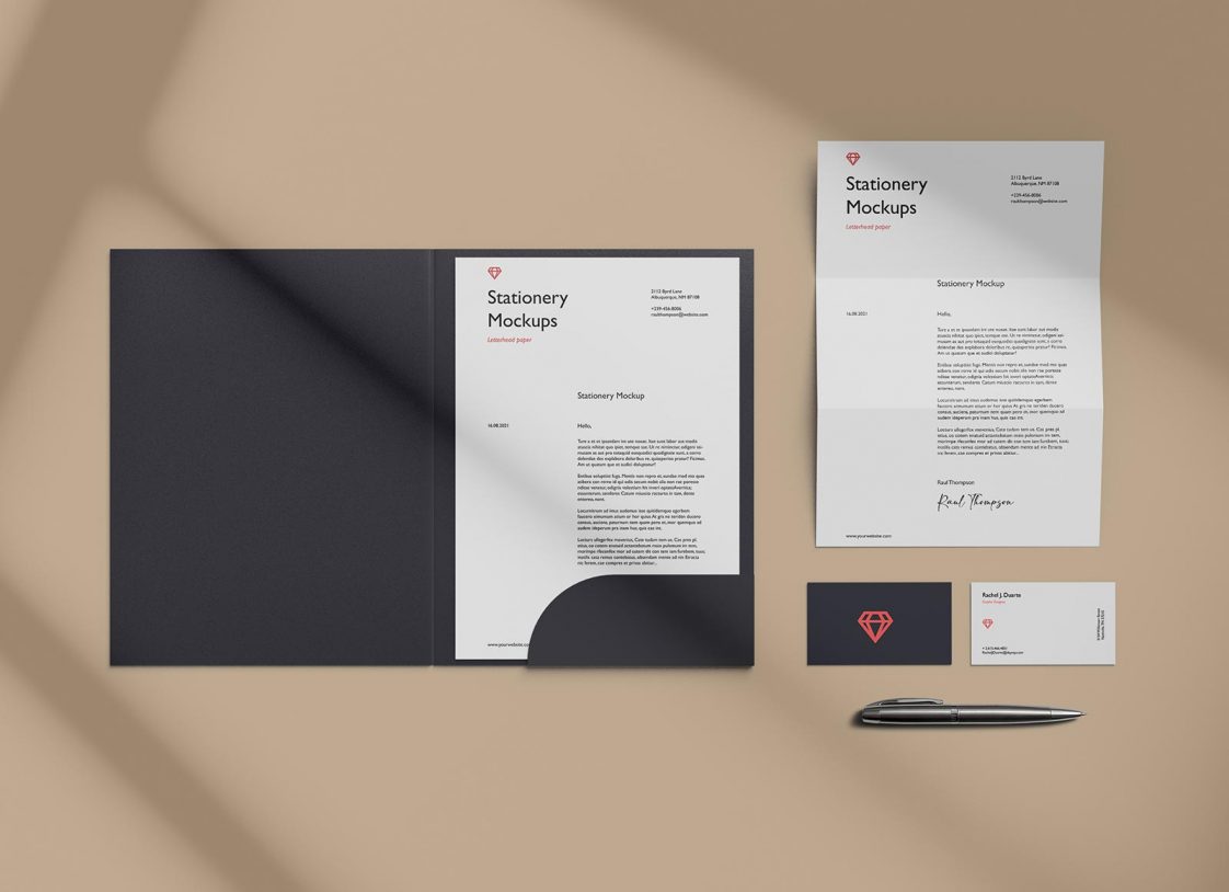 Free Free Folder Branding Mockup PSD - PsFiles