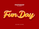 Free Fun Time Exposed Style Photoshop Text Effect PSD - PsFiles