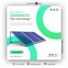 Free Solar Energy Instagram Post Design PSD Template - PsFiles